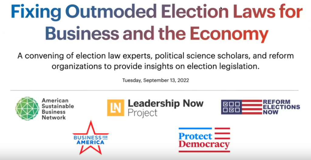 Reform Elections Now